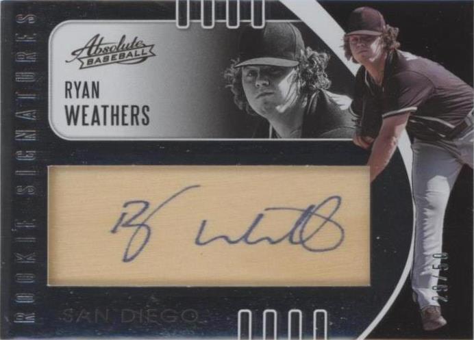2021 Panini Absolute - Rookie Baseball Material Signatures Ryan ...