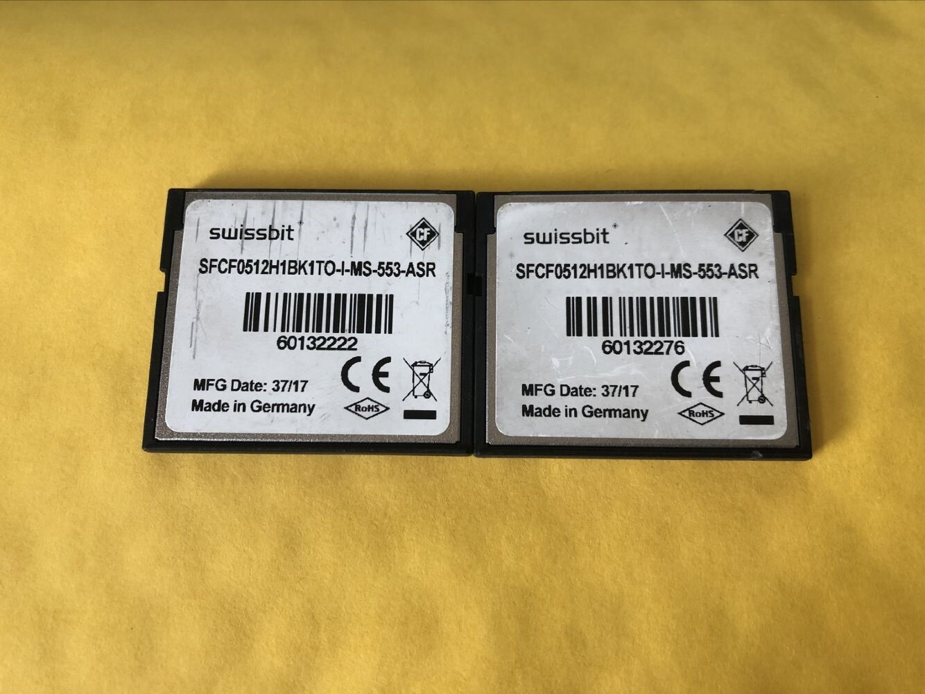 2PCS Swissbit 512MB industrial CompactFlash CF Memony Card | eBay