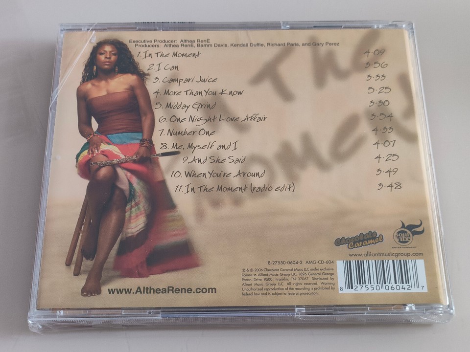 In the Moment by Althea Rene (CD, Aug-2012, Chocolate Caramel ...