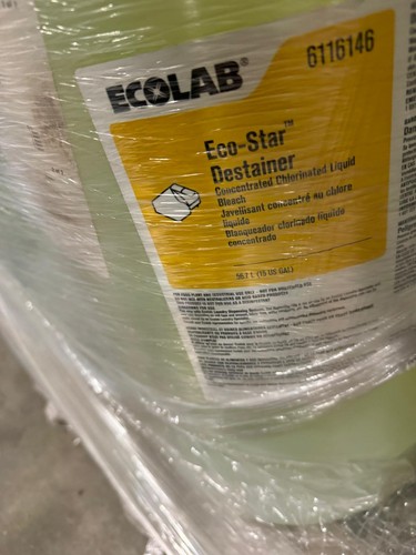 Ecolab® Eco-Star Laundry Destainer Laundry Bleach 15 Gallon 6116146 ...