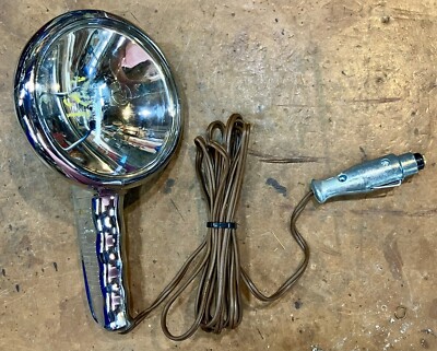 Vintage NOS • NuVue Portable Hand Spotlight • 12 Volt • Ca 1951 ...