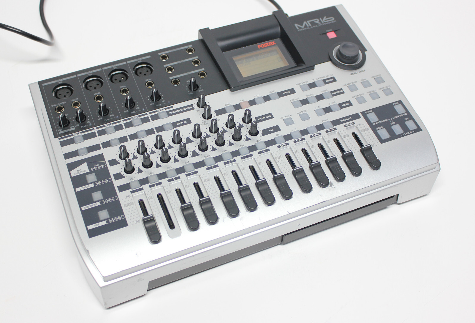 Fostex MR16 HD/CD 16 Track Digital Multitracker Hard Drive Mixer ...
