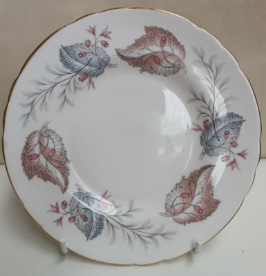 Vintage RH & SL Plant Tuscan Bone China Sherwood Plate Made in England ...