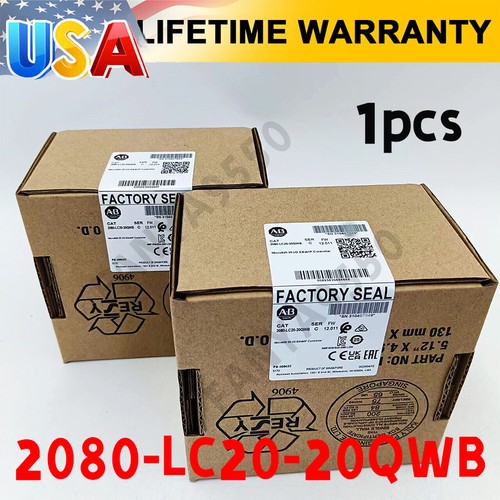 2080-LC20-20QWB AB Micro 820 I/O ENet/IP Controller 2080LC2020QWB NEW ...