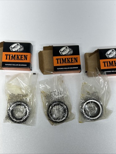 (3) Timken L44649 Tapered Roller Bearings, NOS | eBay