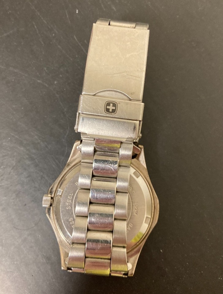 Swiss Army Wenger SAK Design Men’s Watch working WR 100m | eBay