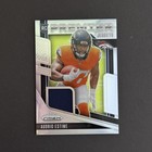 2024 Panini Prizm #PJ-AEE Audric Estime Premier Jerseys Silver RC ...