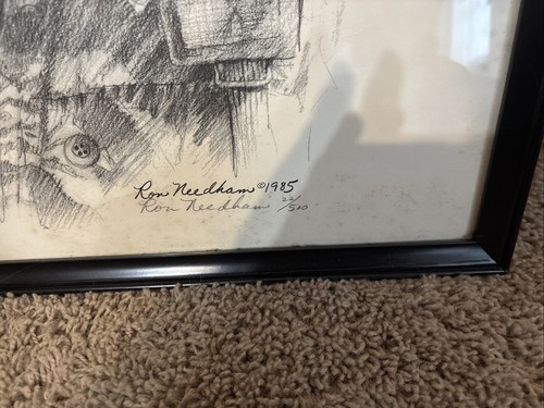 John Wayne Lithograph By Ron Needham, Signed 1985; 22 Of 500 | eBay