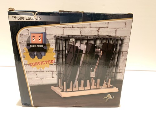 Phone Lock Up Safe W/ Lock Metal Cage Cell *new 400280003096| eBay