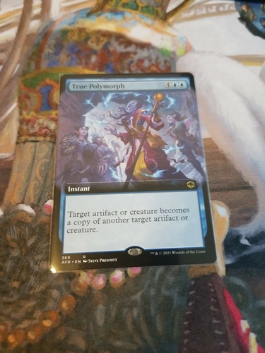 True Polymorph Extended Art AFR MTG - Pack Fresh - | eBay