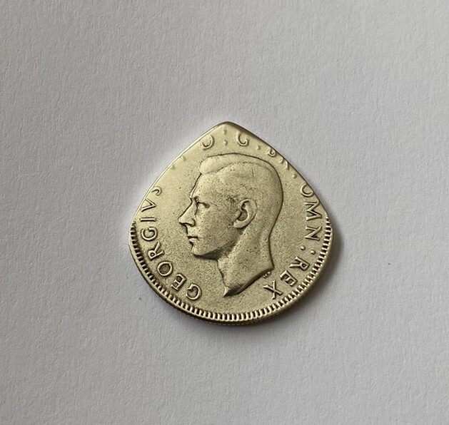 1946 One Shilling UK Coin Plectrum Hand Made | eBay UK