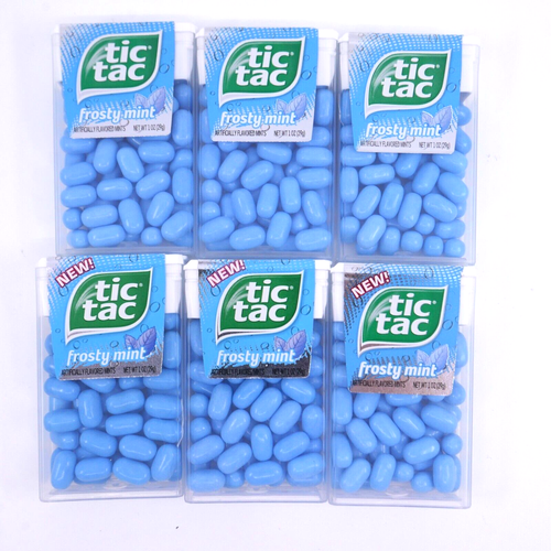 6x Tic Tacs mints FROSTY MINT **Collectible** | eBay