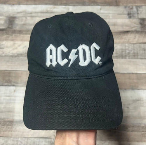 ACDC Hat Adult Adjustable Black Rock Band Merchandise Cap | eBay