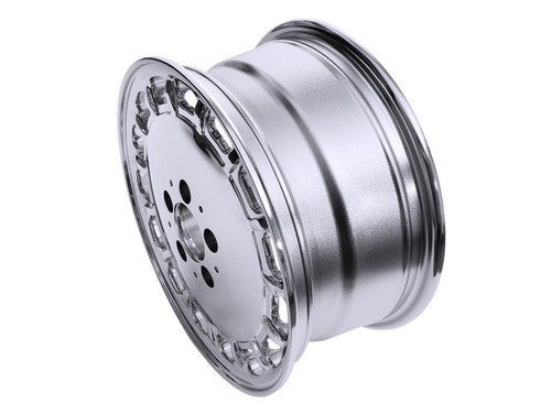 New Mercedes-Benz Set of 7x15 Inch ET 25 Replica New Look Chrome Rims ...