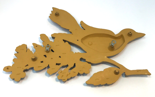Syroco Gold Birds Vintage Pair Wall Plaques Dogwood Branches Flowers ...