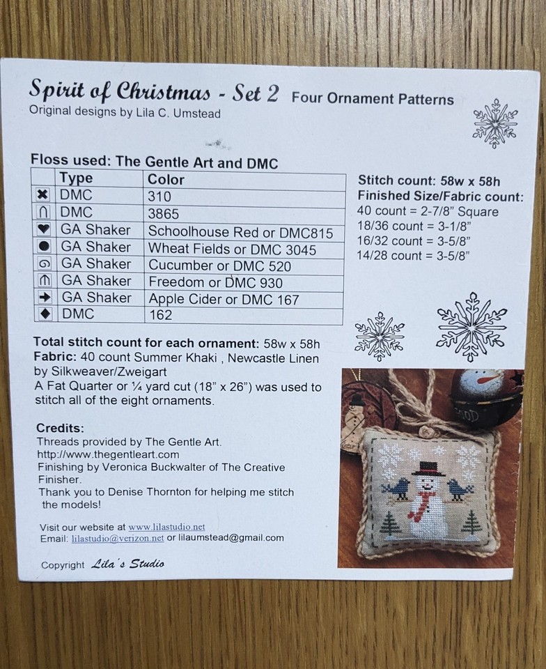 Cross Stitch Chart Christmas Decorations. | eBay UK