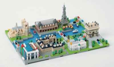 NEW NANOBLOCK Deluxe PARIS Building Blocks Nanoblocks Nano NB-047 | eBay