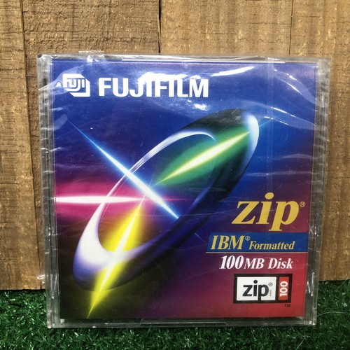 FUJIFILM ZIP IBM FORMATTED 100 MB DISK-New Sealed- | eBay