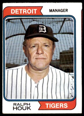 1974 Topps Ralph Houk A Baseball Cards #578 | eBay