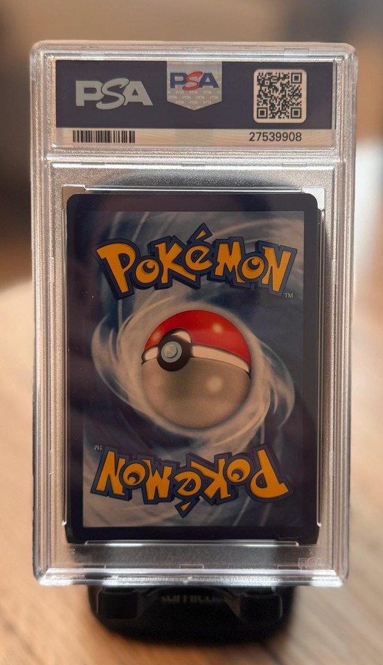 🔥Pokémon Charizard 1st Edition Holo Rep– PSA-Style Case Display ...