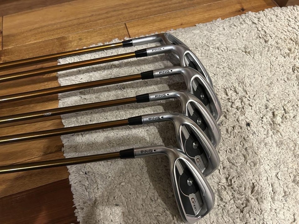 PING Iron Set [Lefty] G400 Iron 6pcs 8, 7, 9, W, U, S used | eBay