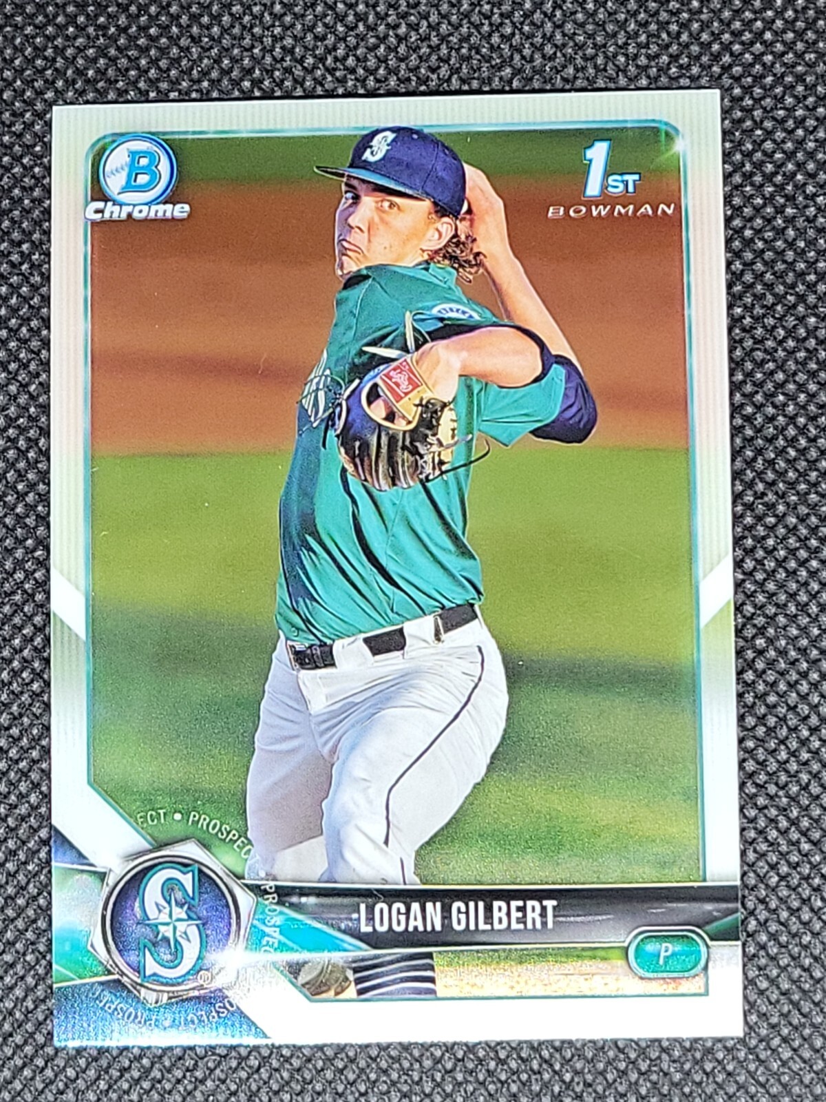 2018 Bowman Chrome Draft #BDC63 Logan Gilbert 1st Bowman [BBSC1] | eBay