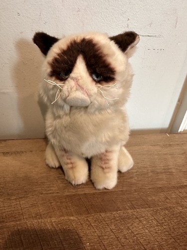 9" The GRUMPY CAT Kitty Plush Stuffed Animal Toy By Gund Plushie Softy ...