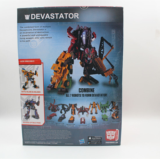 New Devastator 7in1 Combine Decepticon Transform Movie Action Figure ...