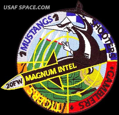 USAF 20th FIGHTER WING -INTELLIGENCE- Shaw AFB, SC -ORIGINAL AIR FORCE ...