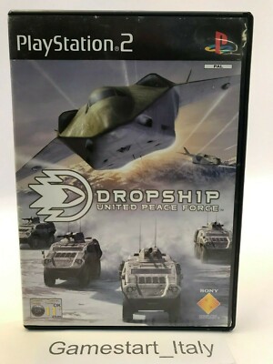 DROPSHIP UNITED PEACE FORCE - SONY PS2 - USATO PERFETTAMENTE ...