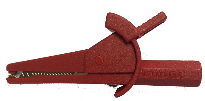 Red Black Crocodile Alligator Clips 30A 1000V Multimeter Clampmeter ...