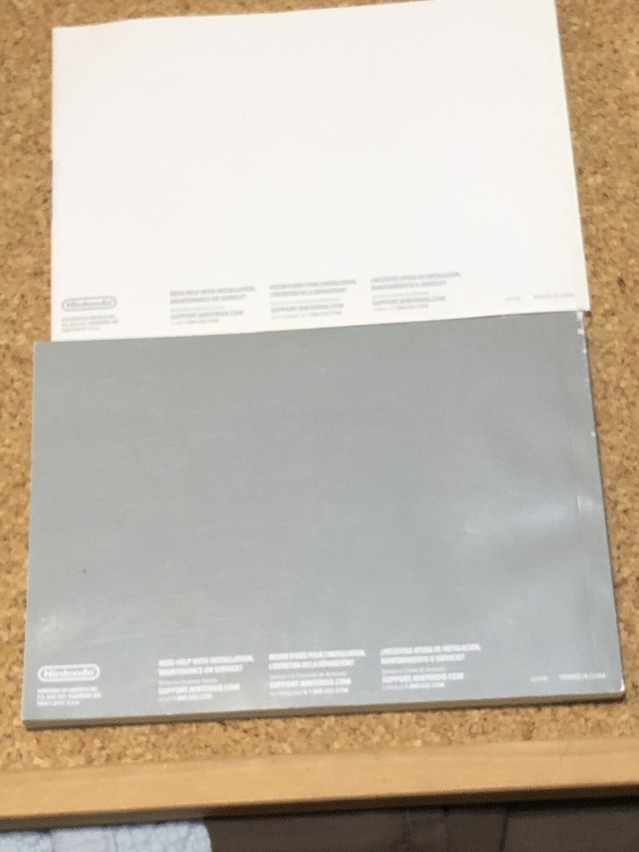 Nintendo Wii User Guides Operations Manual System Setup & Channels and ...