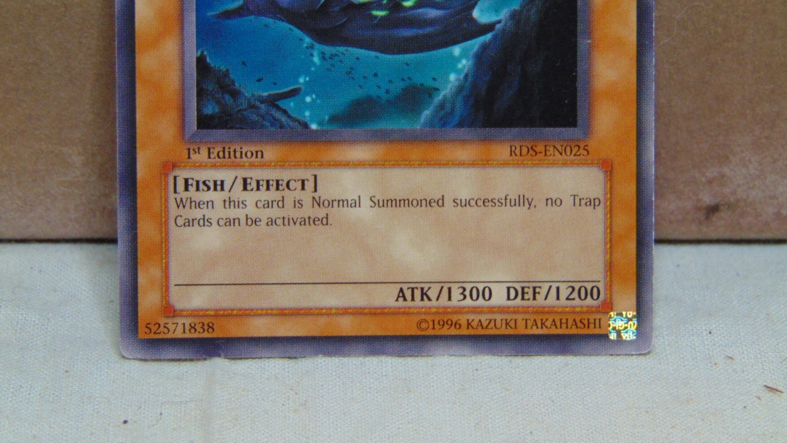 1996 YU'GI-OH! 1 ST EDITION CREEPING DOOM MANTA RDS-EN025 | eBay