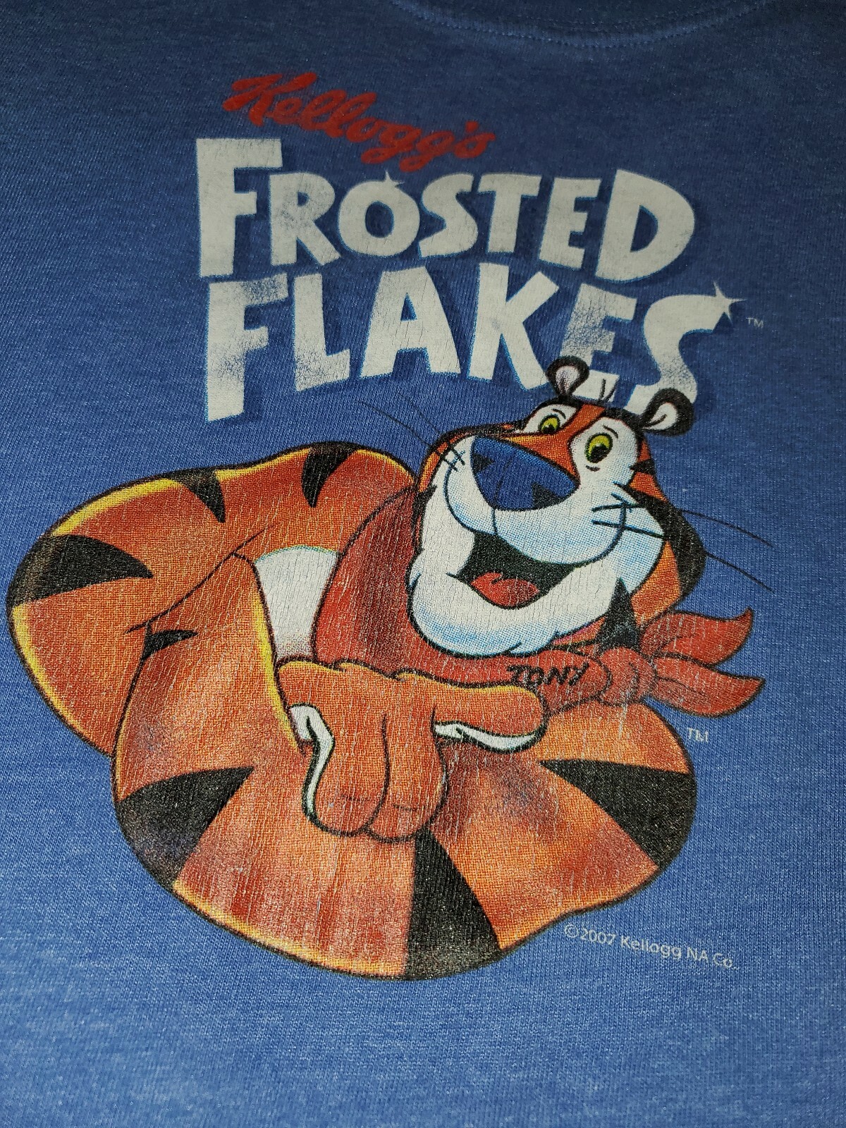 Steve & Barry's Kellogg's Frosted Flakes Shirt Size large 2007 womens ...