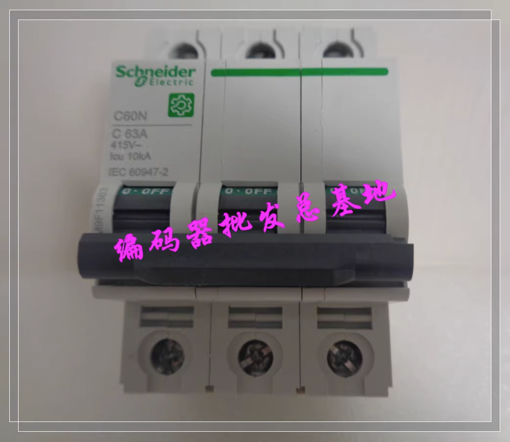 1pcs New M9F11363 circuit breaker C60N 3P C63A | eBay