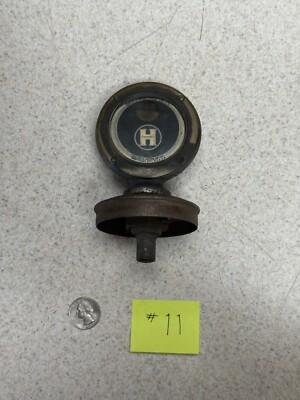 Vintage Original Hupmobile MotoMeter Radiator Cap Hood Ornament | eBay