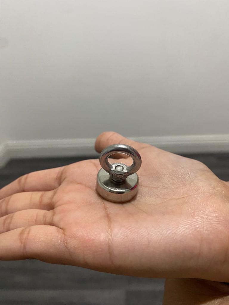 Neodymium Fishing Recovery Magnets Very Strong Pull Force 6kg up to ...