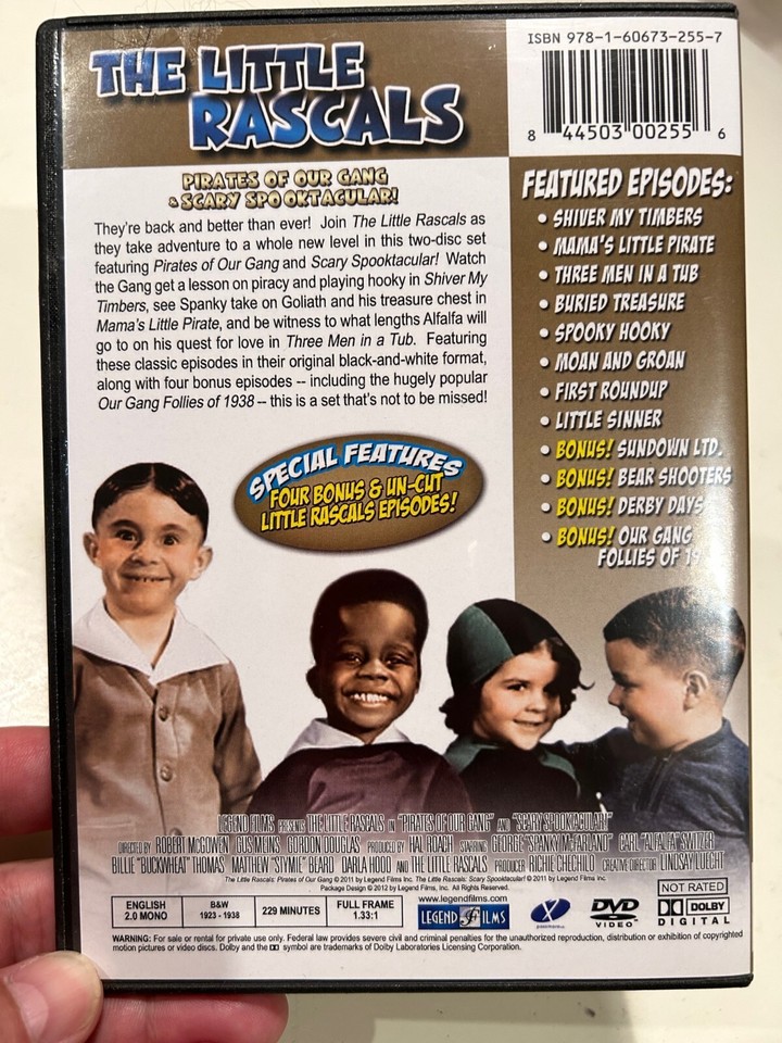 The Little Rascals: The Pirates of Our Gang (DVD) mint FUNNY | eBay