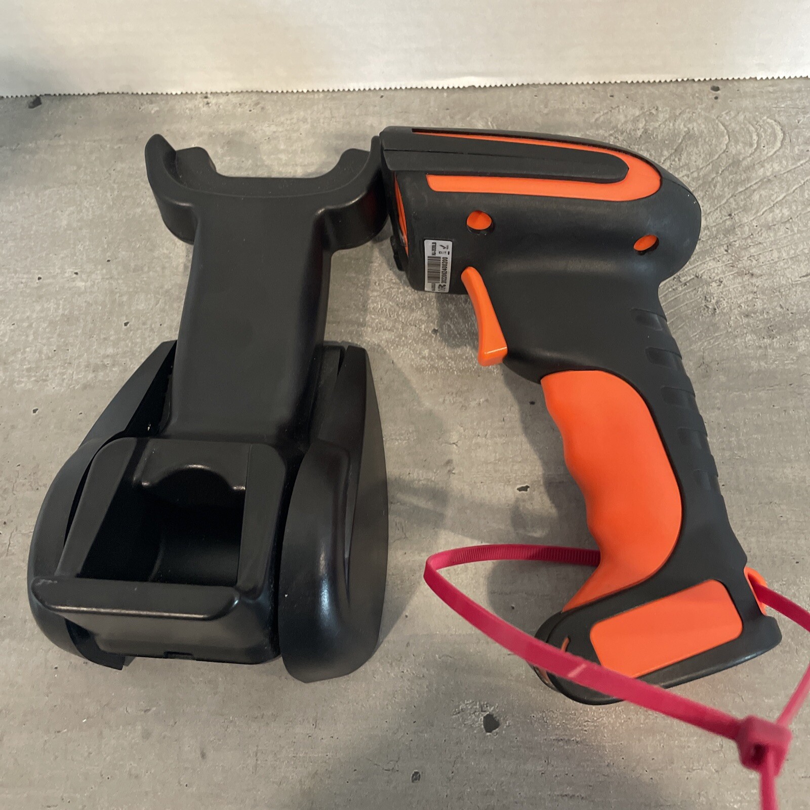 Symcode MJ-2020 Industrial Barcode Scanner & Cradle Bluetooth Red | eBay