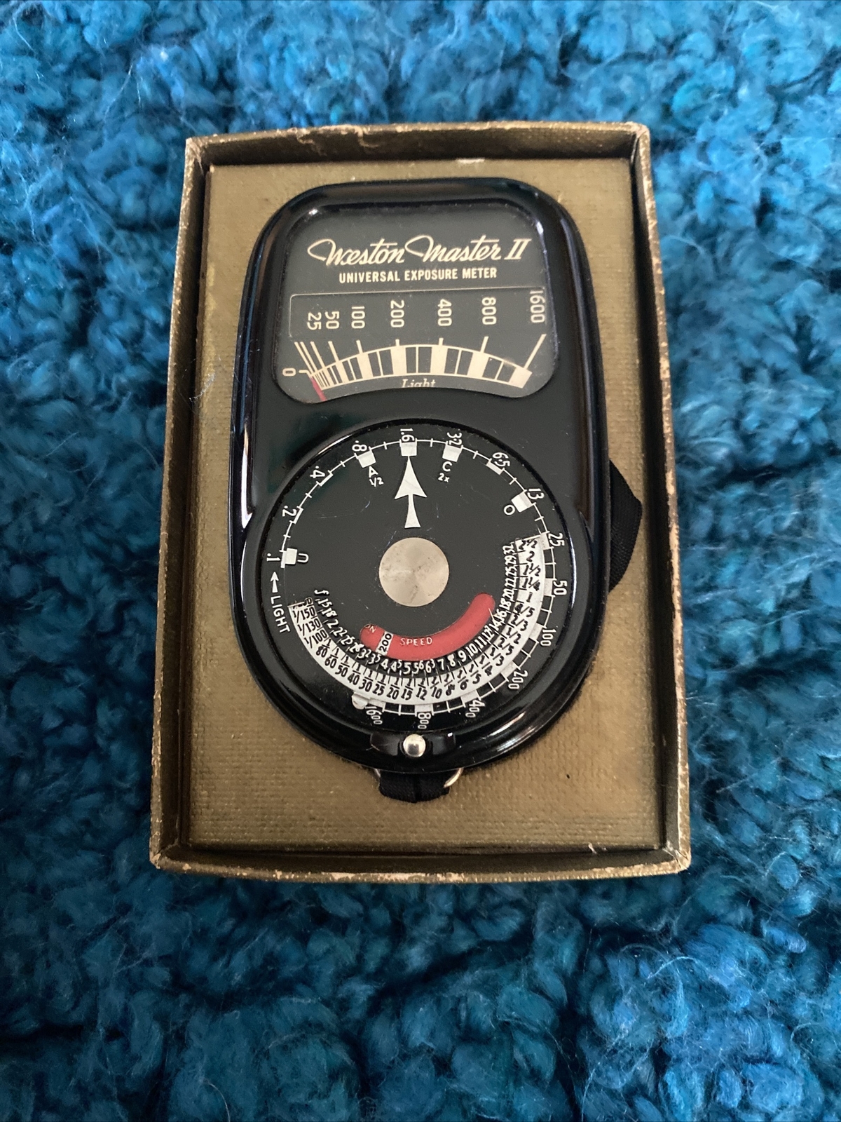 Weston Master II Universal Studio Light Exposure Meter Model 735 G2 ...