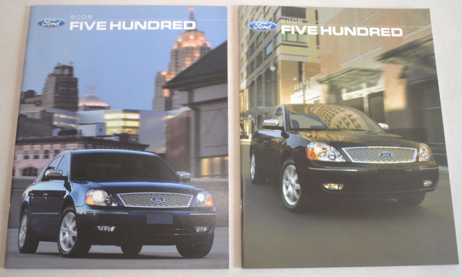 2006 Ford 500 Five Hundred Dealer Sales Advertising Brochures (x2) Both ...