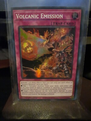 Yu-Gi-Oh! TCG Volcanic Emission Legendary Duelists: Soulburning Volcano ...