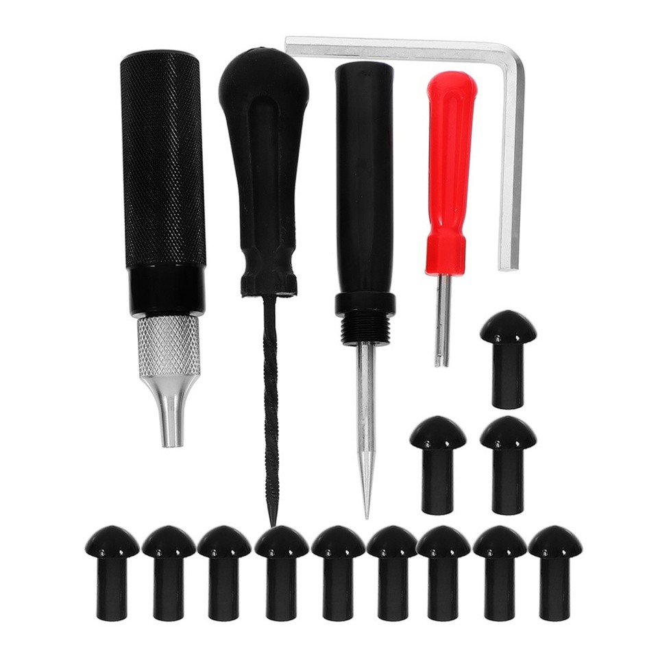 Tyres Repair Kit Motorcycle Tire Tools Motorbike Fixing Puncture | eBay