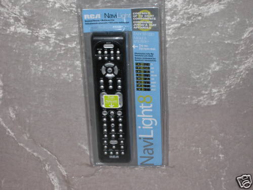RCA Universal Remote 8 Devices TV VCR/DVD Cable NEW | eBay