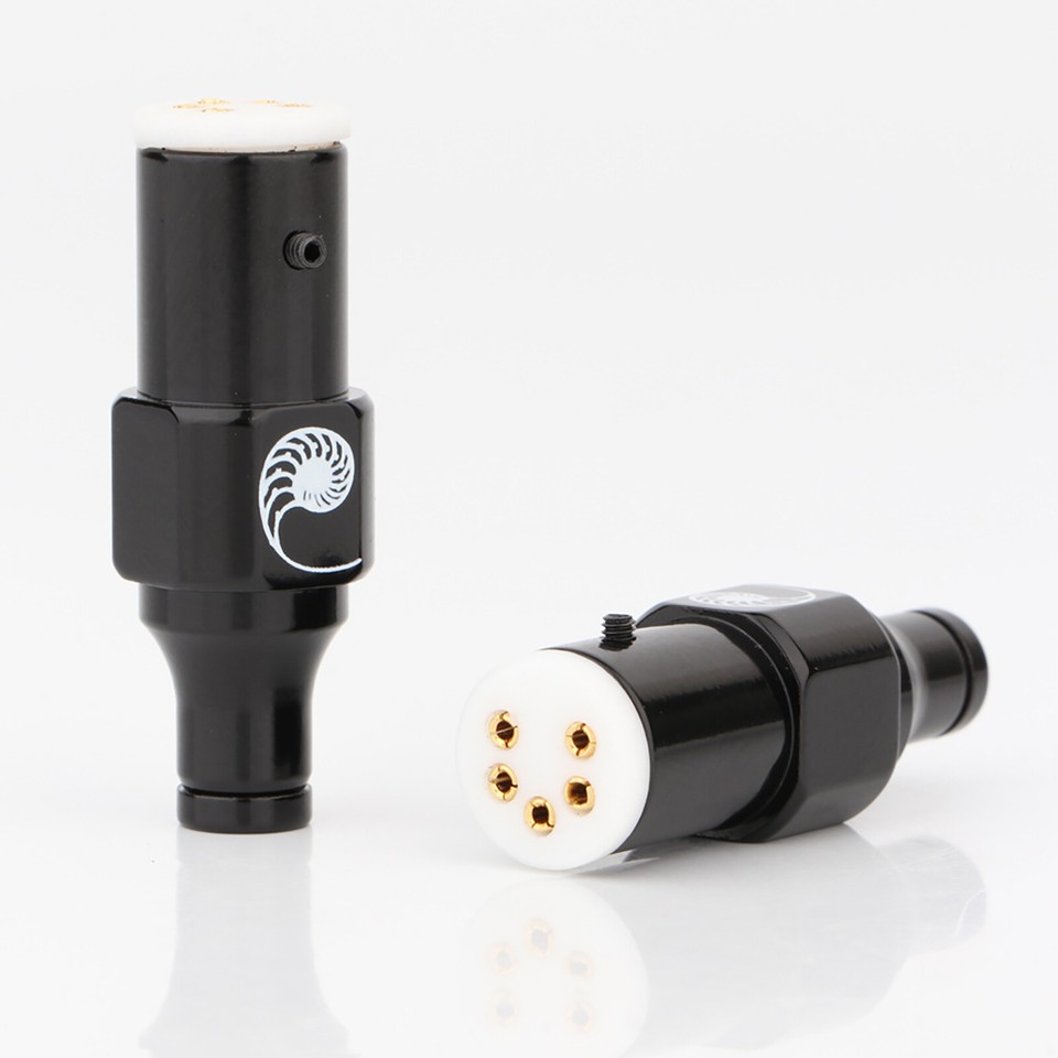 Turntable 5 Pin DIN Female Plug Tonearm Adapter Connector LP Vinyl ...