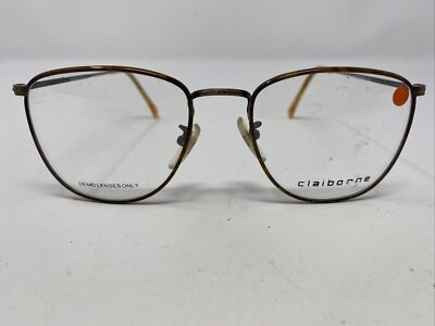 Claiborne Japan C-524 BLO DEM 53-19-145 Brown Demi Eyeglasses Frame ...