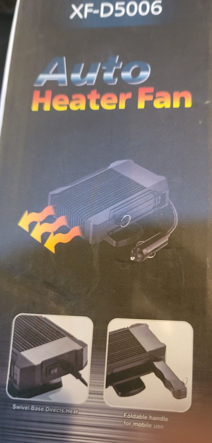 Auto heater fan portable for car or camping XF-D5006 New | eBay