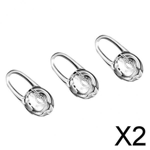 2X 3PCS Non-Slip Earbud Covers Case Ear Glues Tips for Plantronics M165 ...