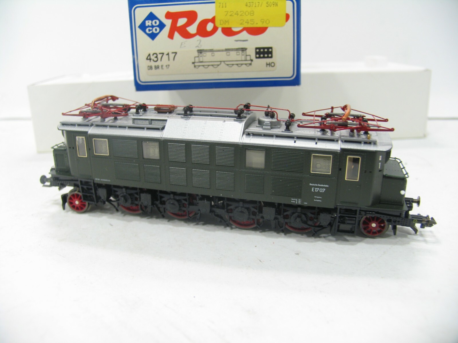 ROCO 43717 E-LOK E 17 GRÜN der DB VP7226 | eBay.de