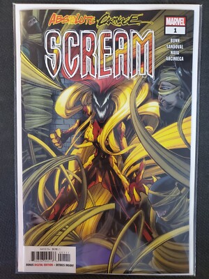 Absolute Carnage Scream #1 Marvel NM Comics Book | eBay